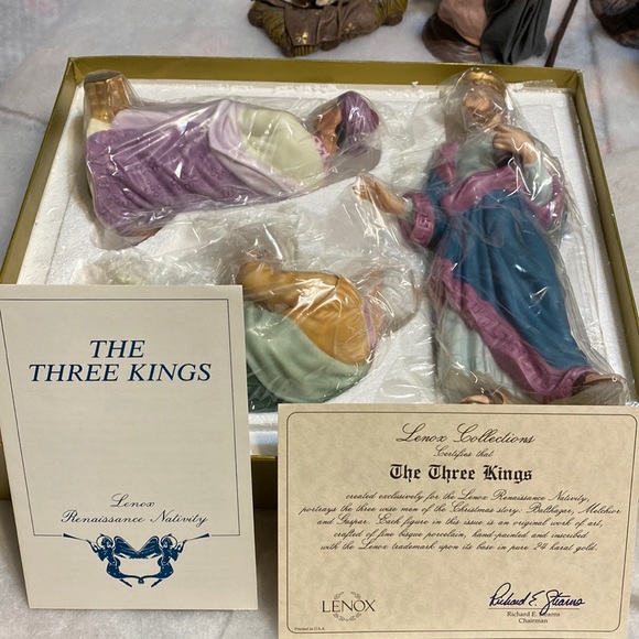 Lenox | Holiday | Lenox The Renaissance Nativity The Three Kings | Poshmark